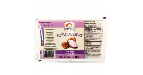 SUNRISE tofu dessert (Taro Flavour) / 日升芋头味豆花 - 300g