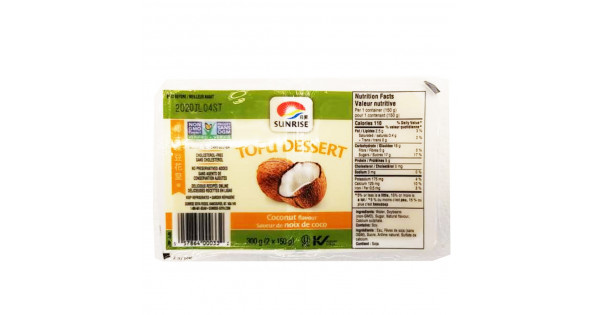 SUNRISE Tofu Dessert (Coconut Flavour) / 日升椰子味豆花皇 - 300g
