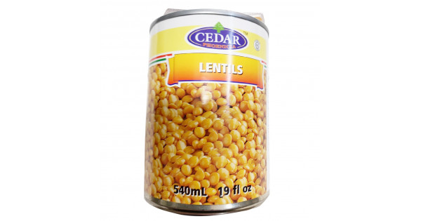 Cedar Lentils / 扁豆罐头 - 540ml