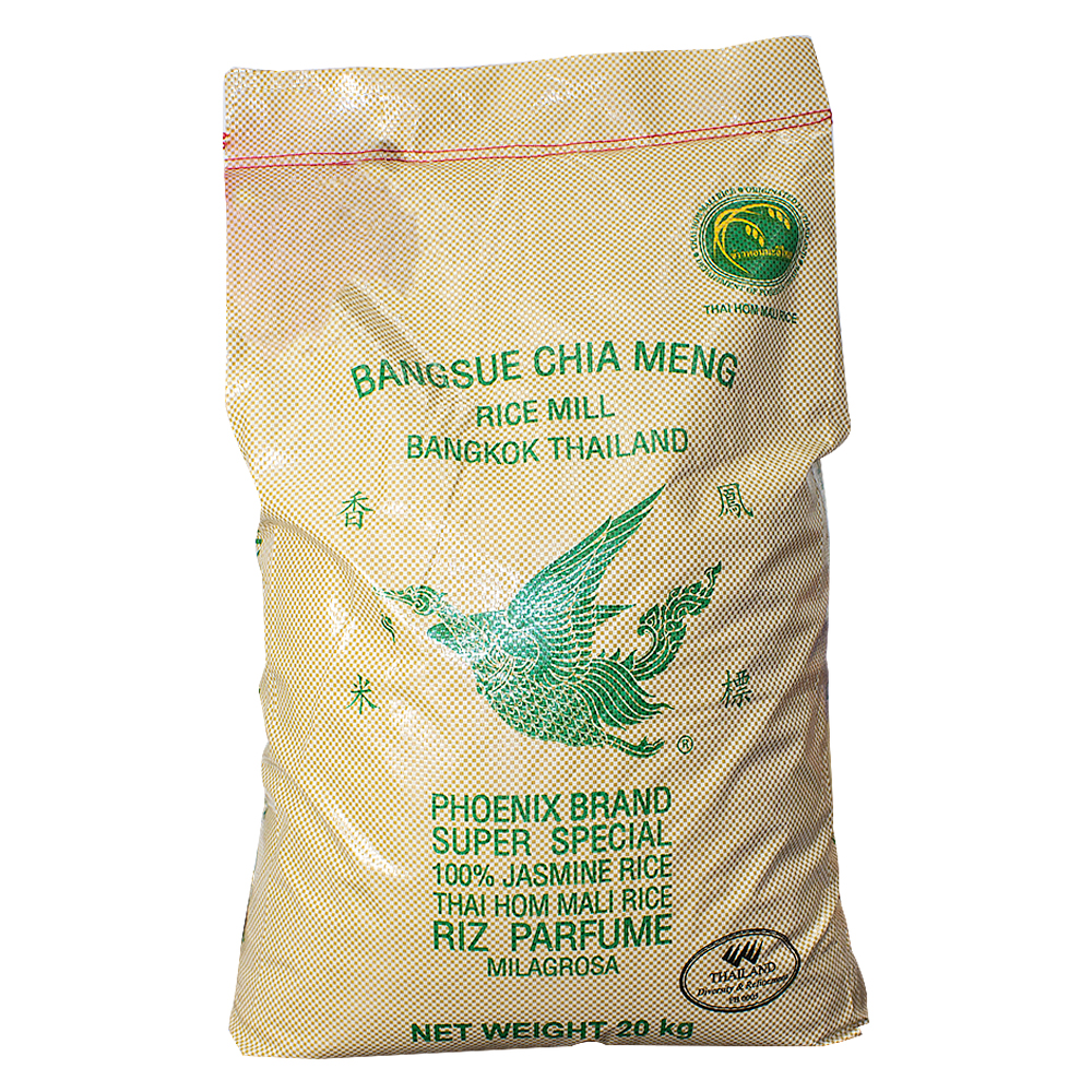 Phoenix Jasmine Rice / 凤标香米 - 20 KGs