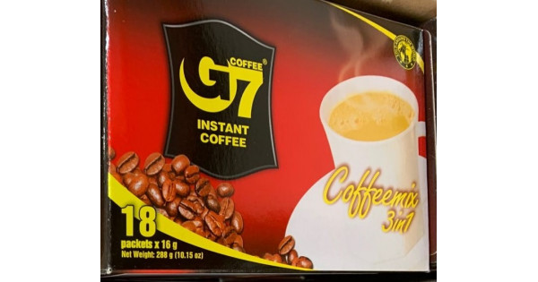 G7 Instant Coffee Mix / G7 三合一即溶咖啡 - 18*16g