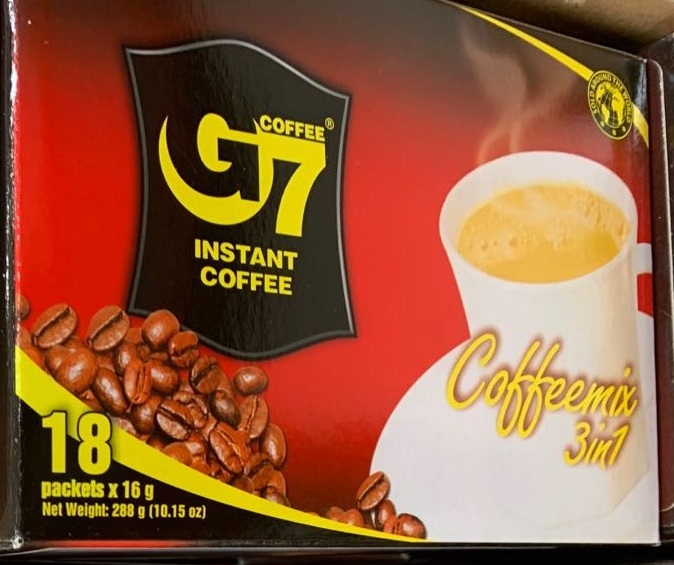 G7 Instant Coffee Mix / G7 三合一即溶咖啡 - 18*16g